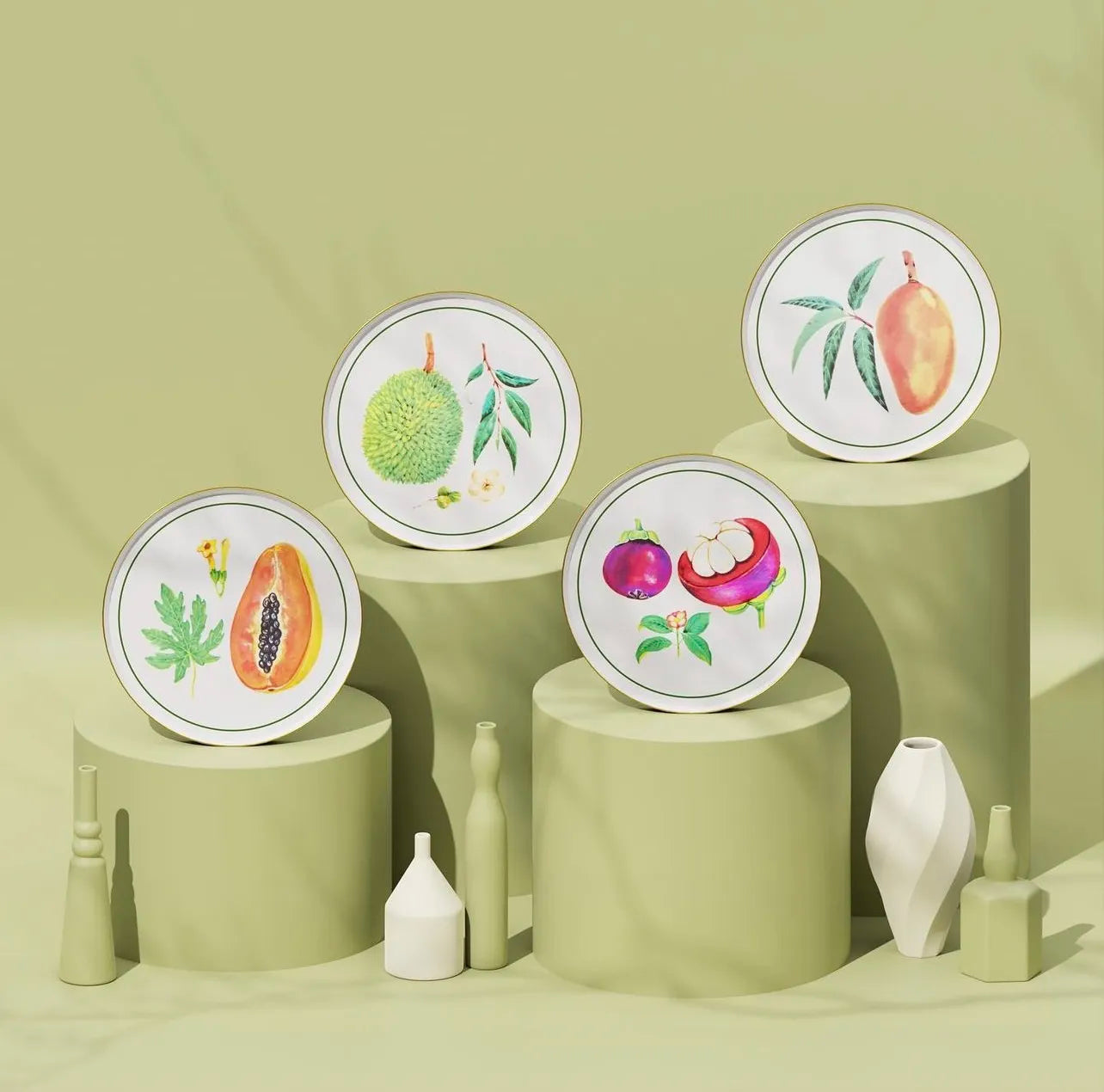 Atin Filipino Fruit Plate (LARGE) (PRE-ORDER) – The Alamat Shop